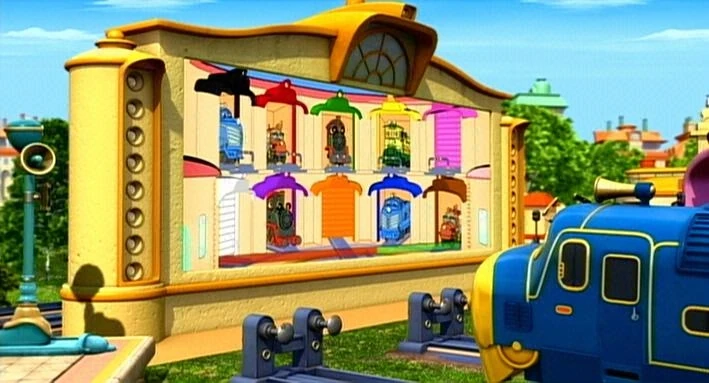 The Roundhouse Ride-In | Chuggington Wiki | Fandom powered by Wikia