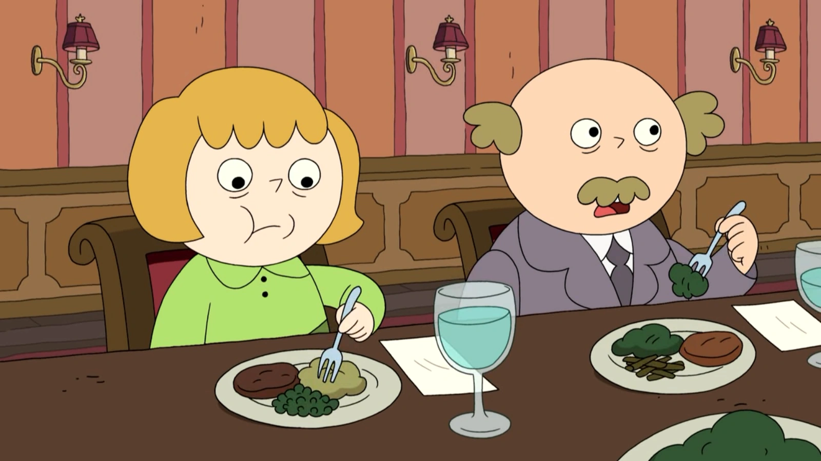 Image - Percy's mom and dad have dinner.png | Clarence Wiki | FANDOM ...