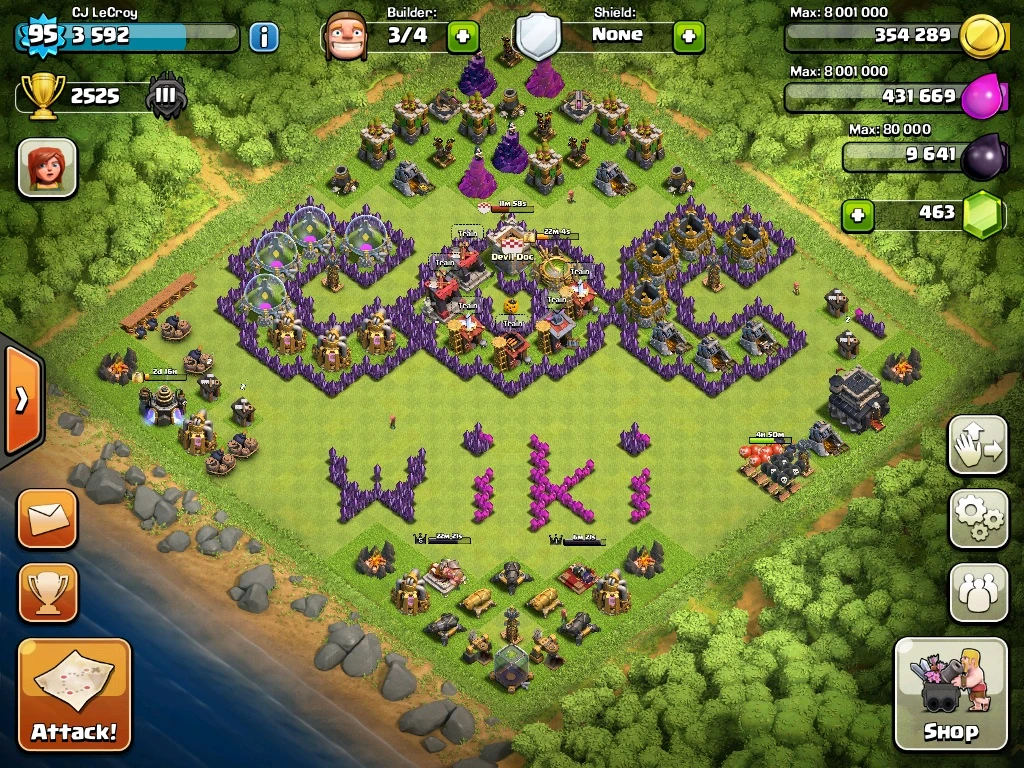 Image - My new base.jpg | Clash of Clans Wiki | Fandom powered by Wikia