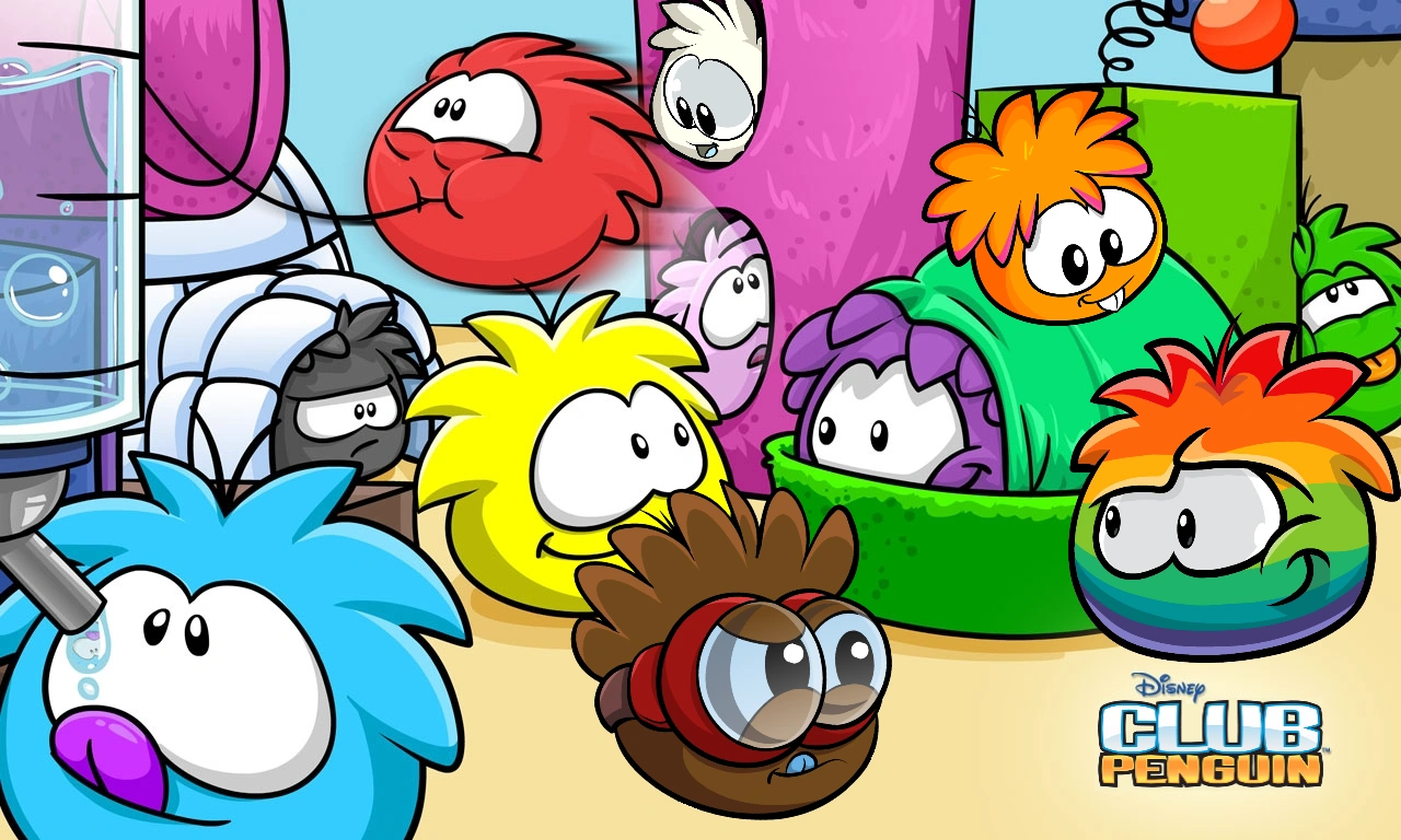 Image - Club Penguin Puffle Wallpaper Puffle Party 2013.png | Club ...
