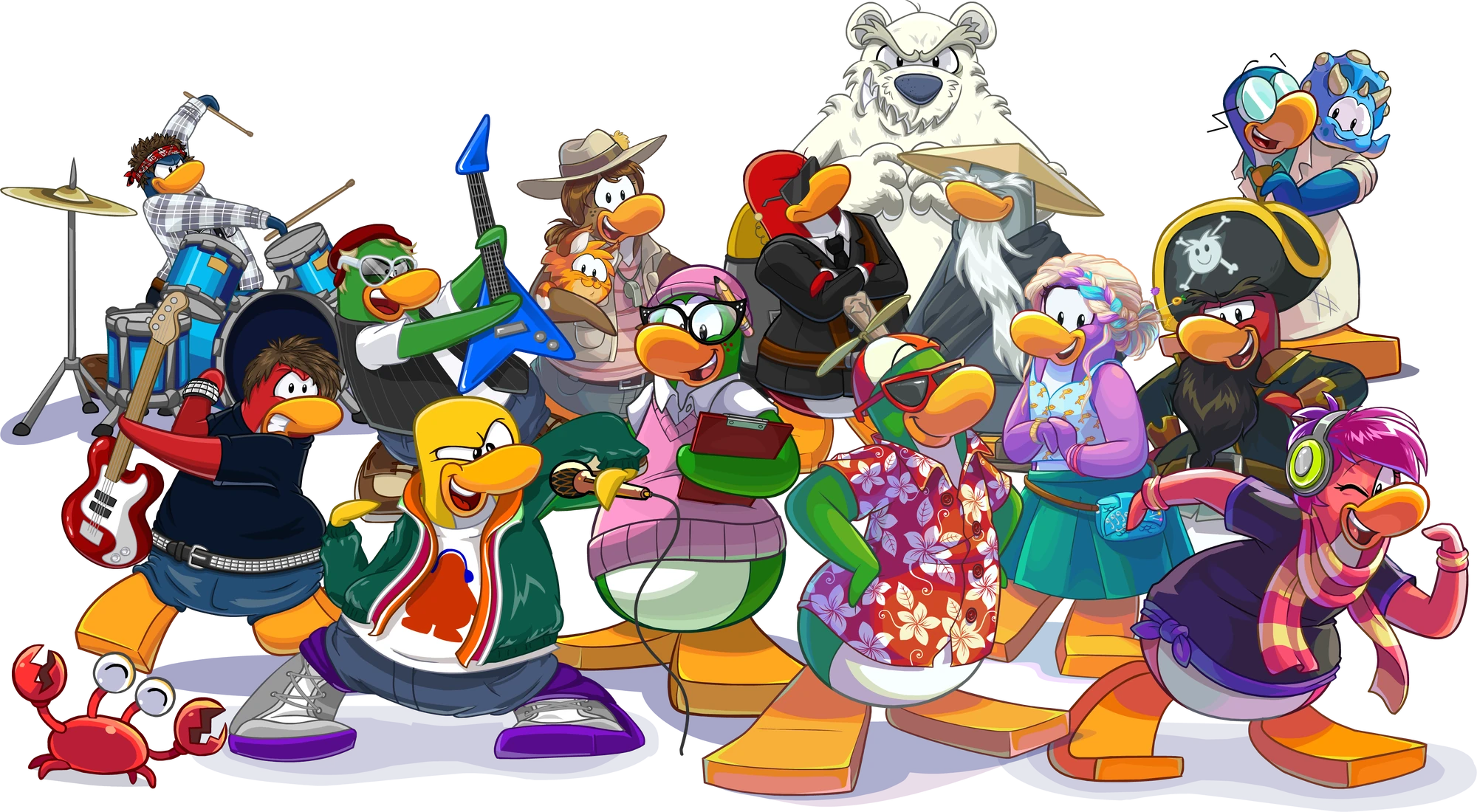 Famous Characters | Club Penguin Wiki | Fandom powered by Wikia
