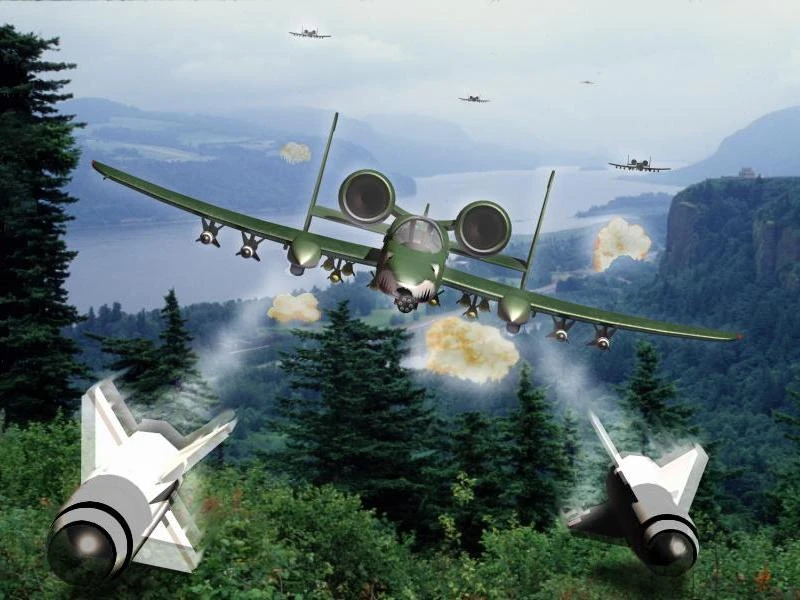 A-10 ground support plane (Tiberian Dawn) | Command and Conquer Wiki ...