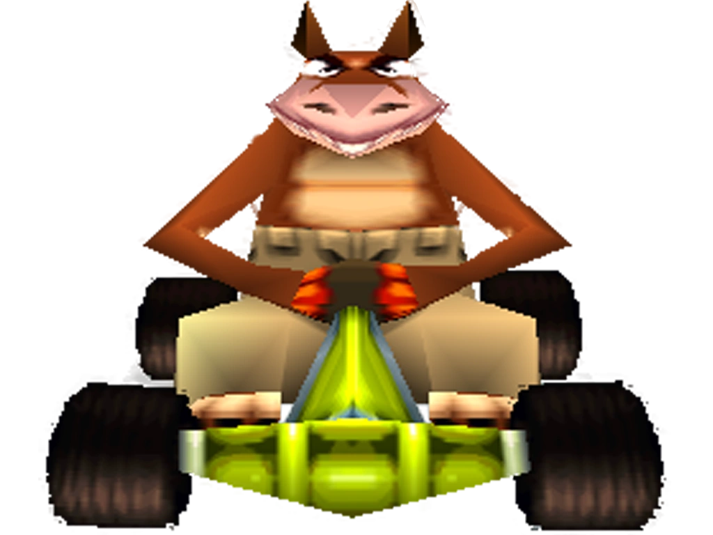 Image - CTR Dingodile In-Kart (Front).png | Bandipedia | FANDOM powered ...