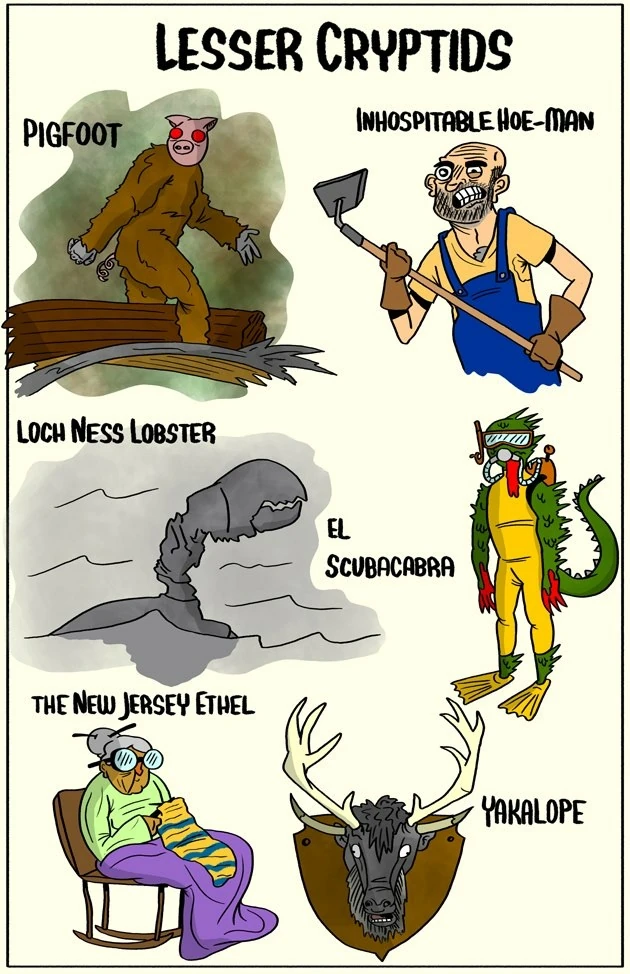 Image - Lesser known cryptids.jpeg | Cryptid Wiki | Fandom powered by Wikia