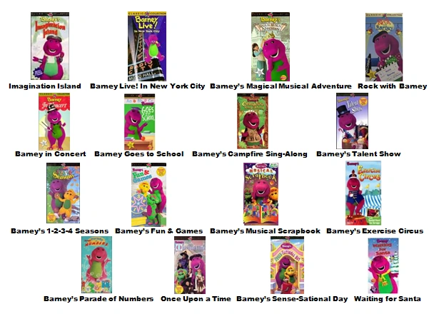 Image - Barney Home Video Classics Booklet (2000) Page 2.png | Custom ...