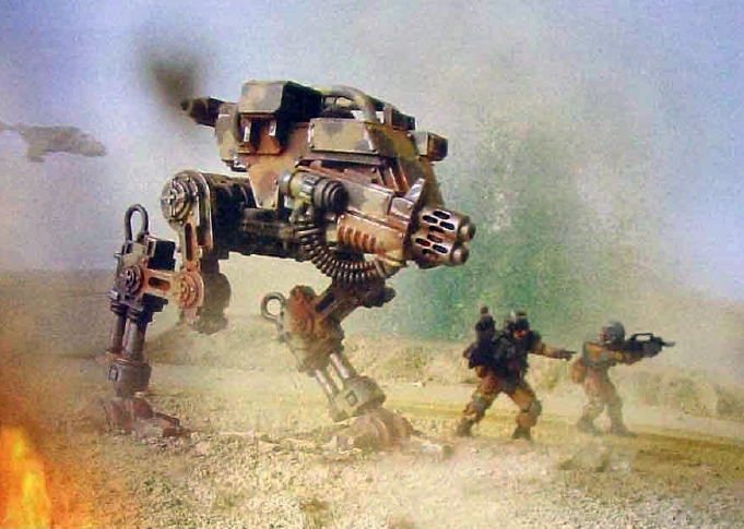 Sentinel Scout Walker | Dark Heresy of the Secundus Sector Wiki ...