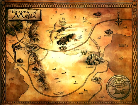 Image - Dark tower map of mejis.jpg | The Dark Tower Wiki | Fandom ...