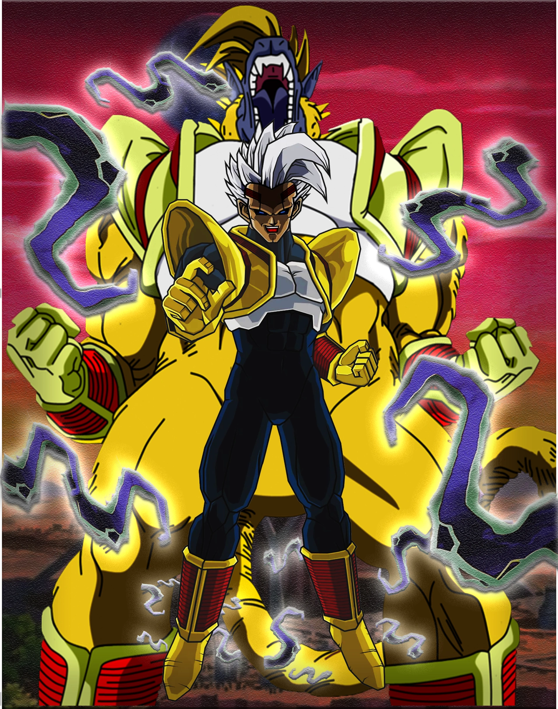 Image - Super Baby 2 vegeta LR.png | DB-Dokfanbattle Wiki | FANDOM ...