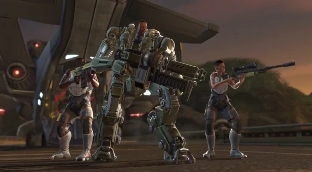 XCOM MEC Trooper vs District 9 Exosuit | SpaceBattles