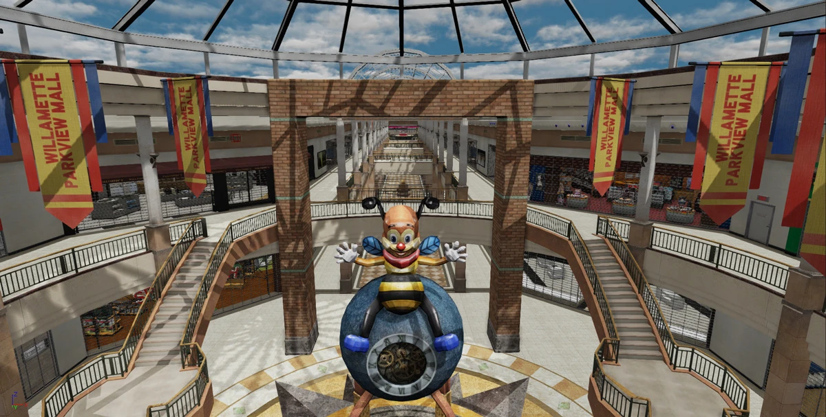 Image - Dead rising willamette mall entrance plaza.jpg | Dead Rising ...