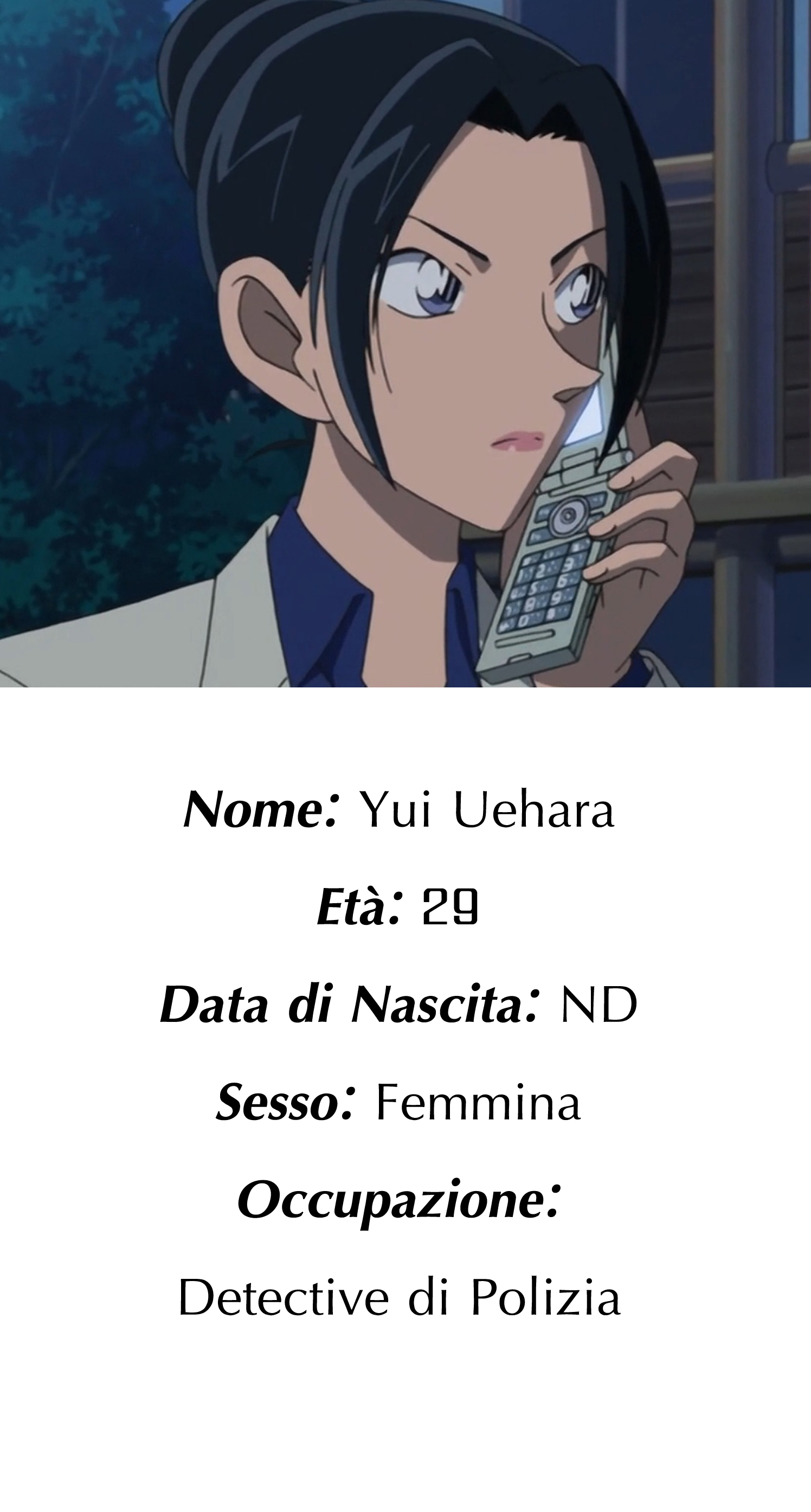 Yui Uehara Detective Conan Wikia Fandom Powered By Wikia