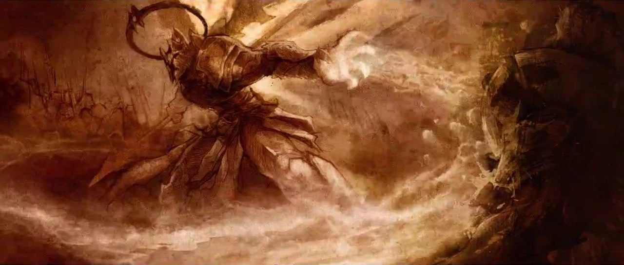 Deckard Cain as the announcer for the Diablo themed Heaven vs Hell map ...