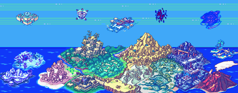 Digimon Digital World Map