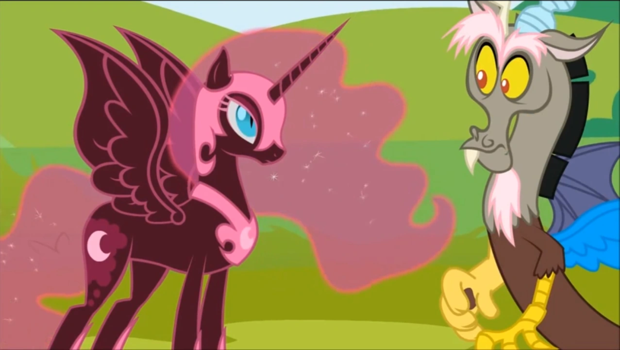 Queen chrysalis and fluffle puff coloring pages
