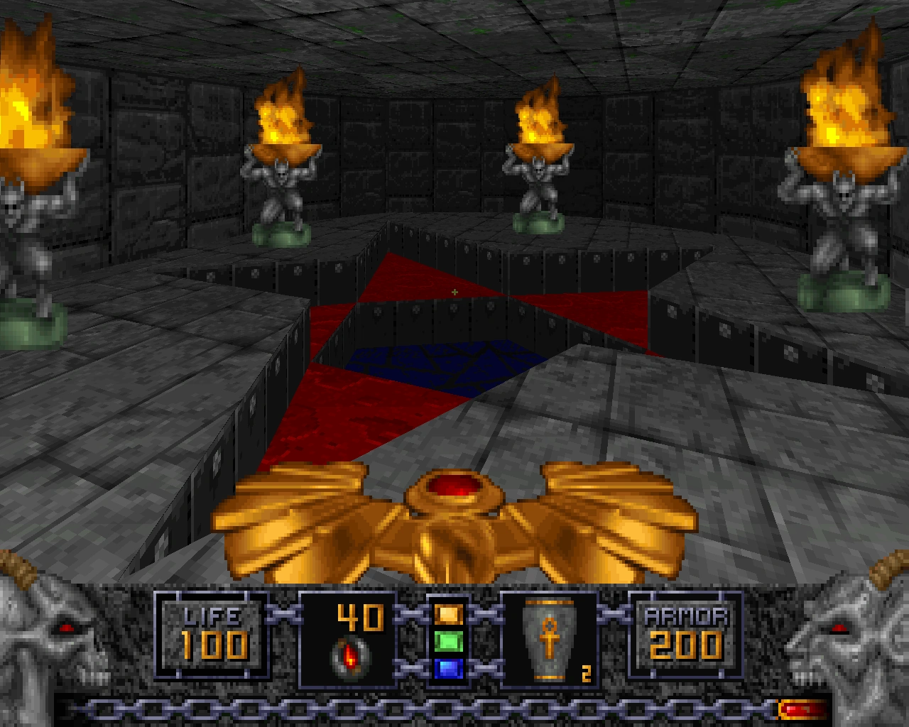 Heretic game monsters - moveladeg