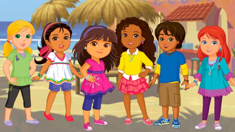 Dora and friends