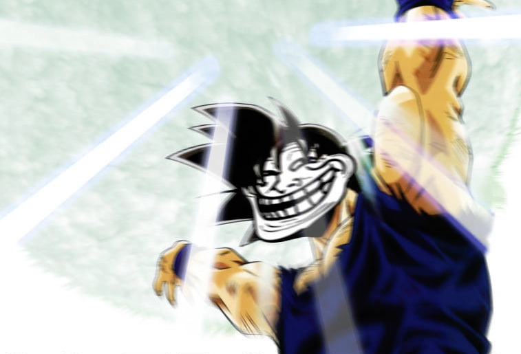 Image - Troll Goku.png | Dragon Ball Wiki | FANDOM powered by Wikia