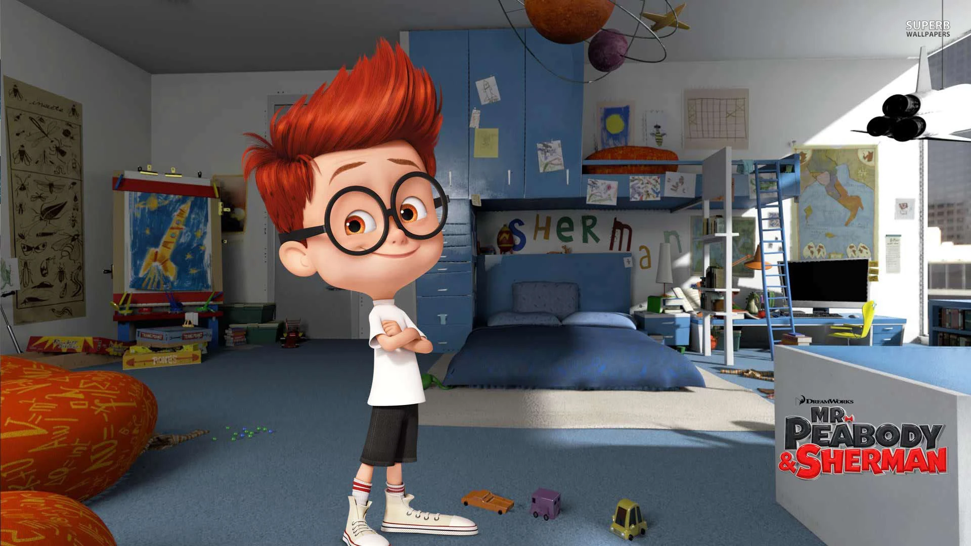 Image - Sherman-mr-peabody-sherman-25536-1920x1080.jpg | Dreamworks ...