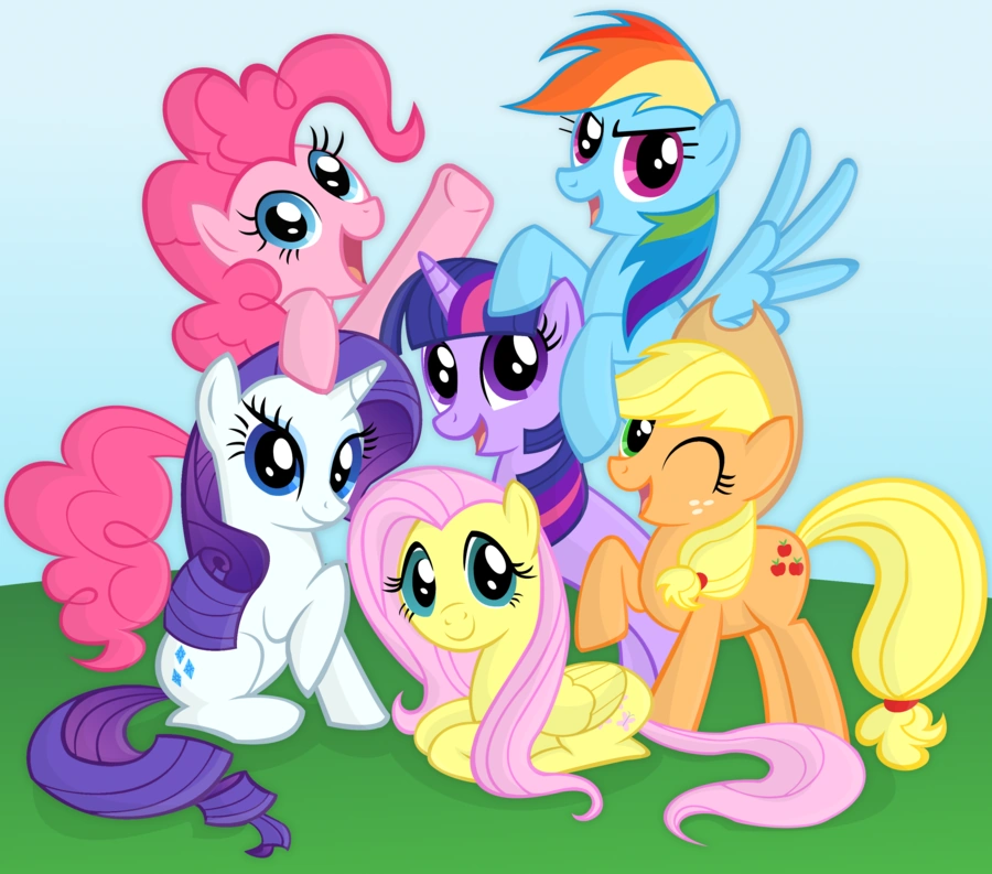 The Mane 6 | My Little Pony Adventure Of Friendship Wiki | FANDOM ...