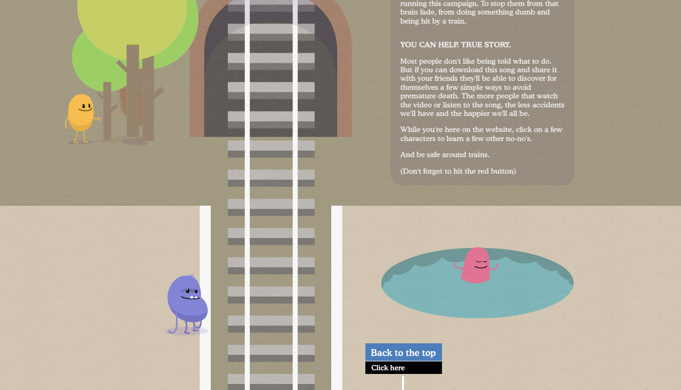 Railway Tracks Dumb Ways To Die Wiki Fandom Powered By Wikia