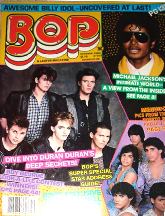 Image - Bop magazine duran duran 1984 october.png | Duran Duran Wiki ...