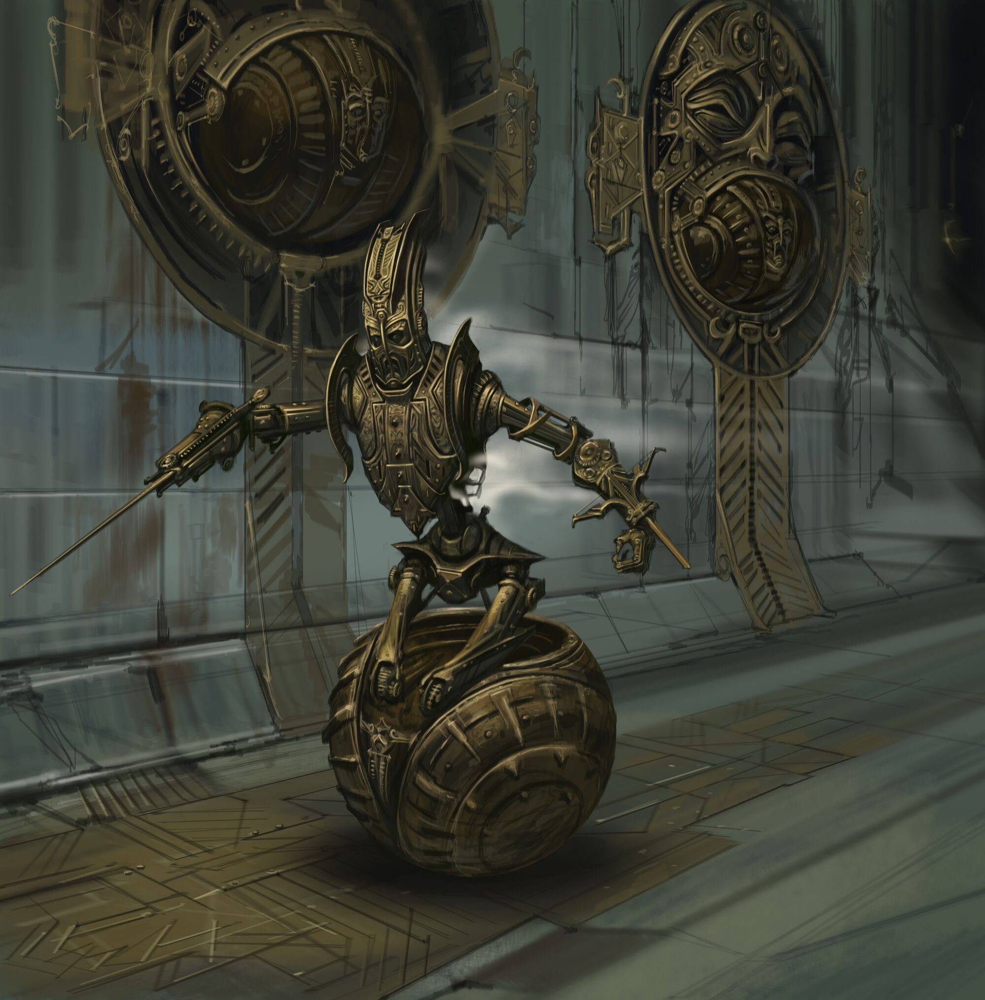 Image Dwemer Sphere Concept Art Elder Scrolls Fandom Powered