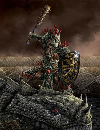 Arms and Armor of the Argonian Champion: Sees-All-Colors | Elder ...