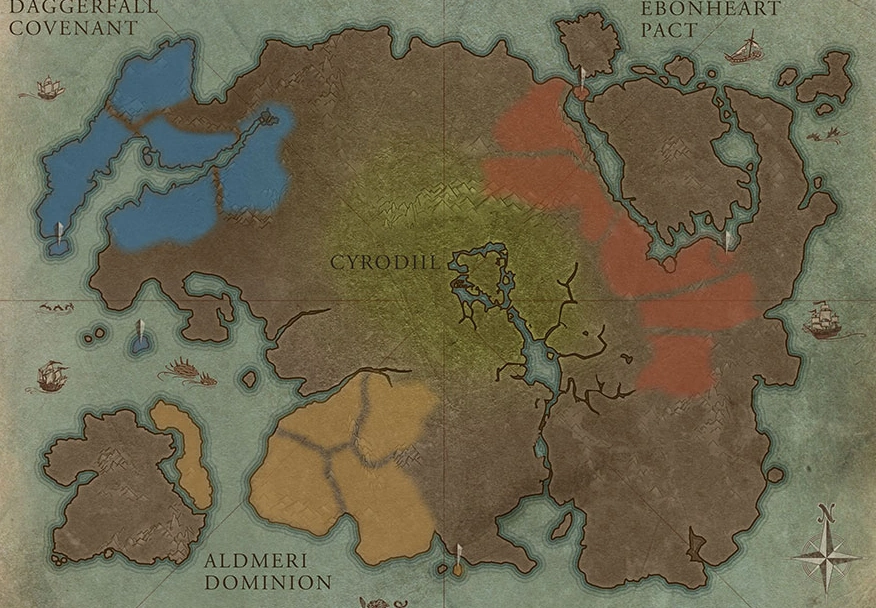 Aldmeri dominion starting city - booteach