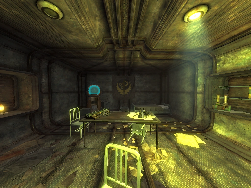 Image - FONV Bunker 13 Living Quarters 2.png | Fallout Wiki | Fandom ...