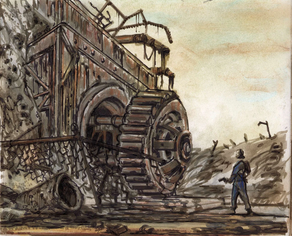 Image - Vault87conceptart6.jpg | Fallout Wiki | Fandom powered by Wikia