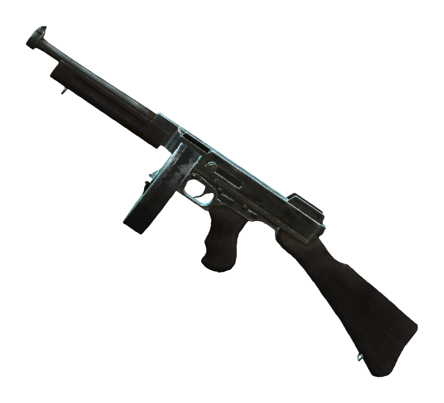 Silver Submachine Gun Prop Fallout Wiki Fandom Powered By Wikia