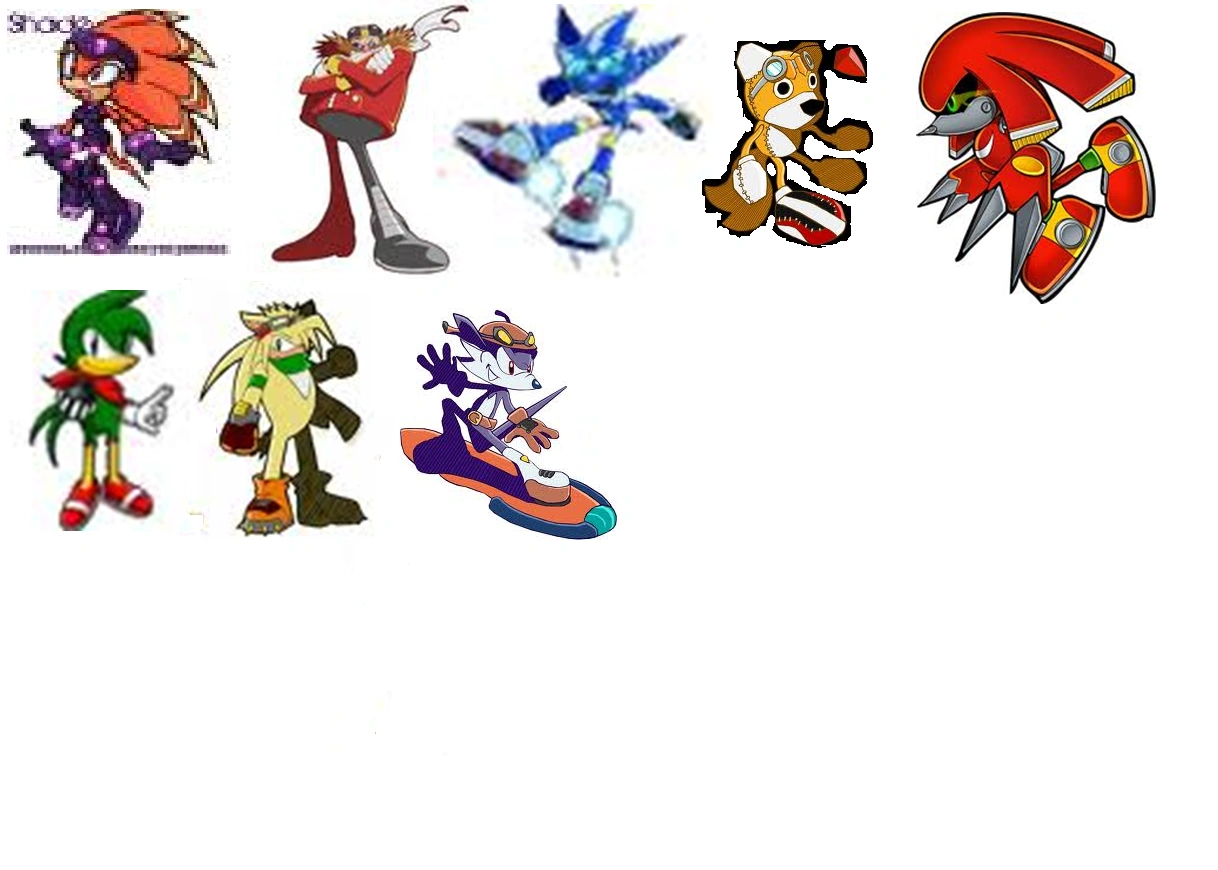 Image - Sonic Riders Characters 2.PNG | Fanon Wiki | Fandom powered by ...