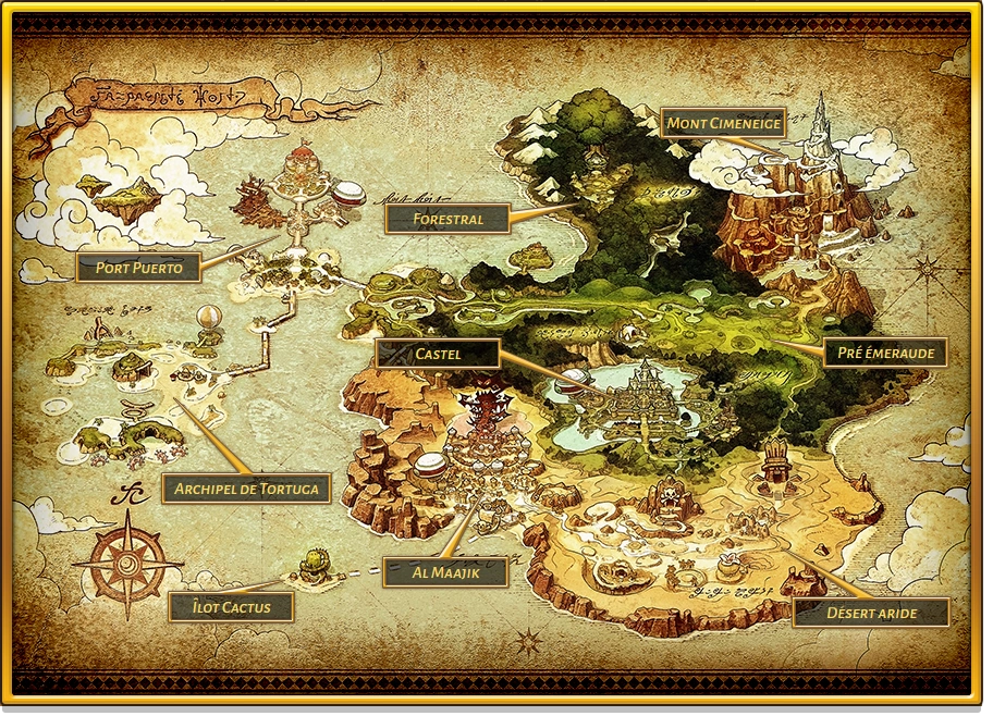 Carte et lieux | Wiki Fantasy Life 3DS | Fandom powered by Wikia