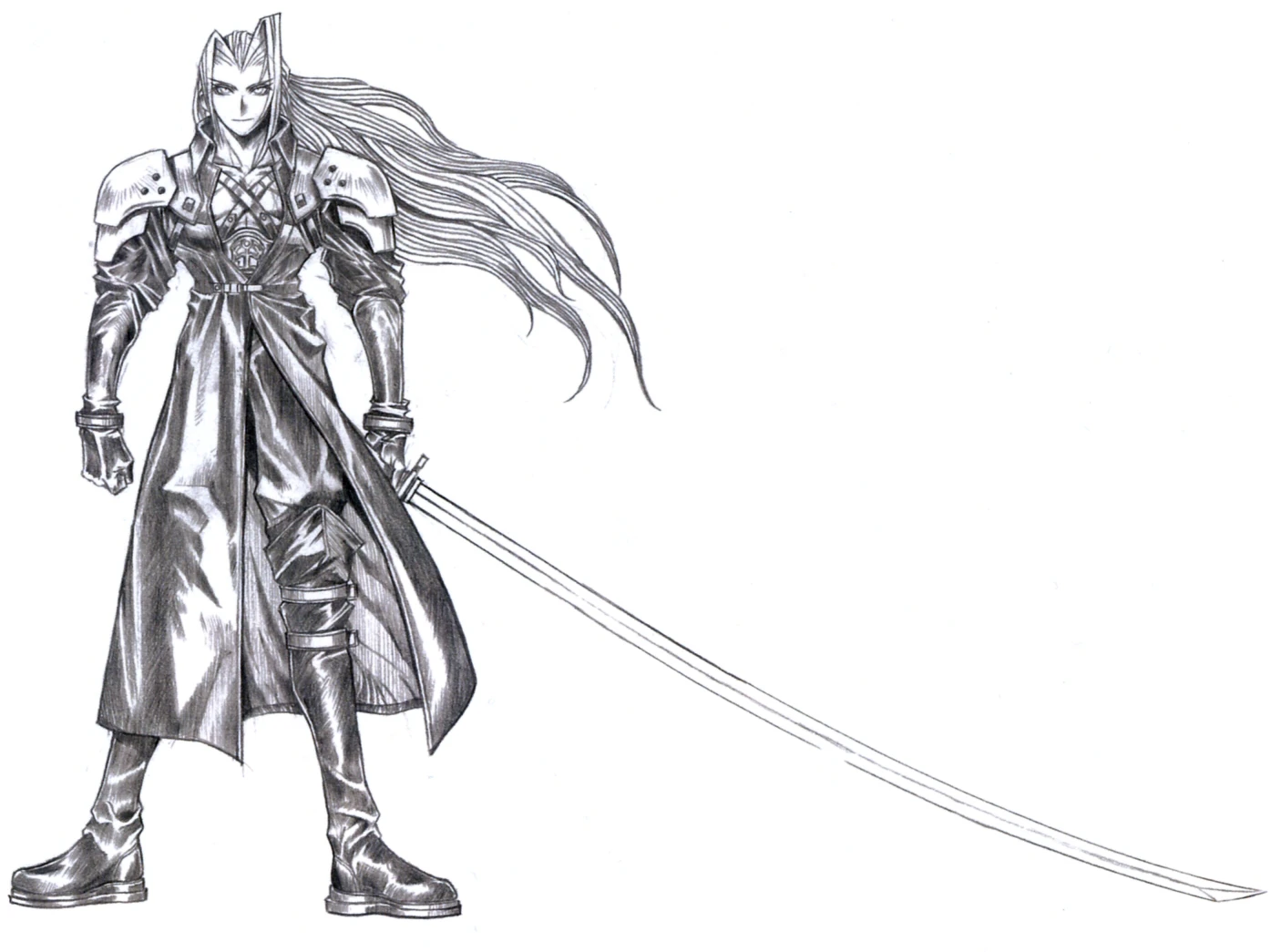 Image - Sephiroth Concept Art.jpg | Final Fantasy Wiki | FANDOM powered ...