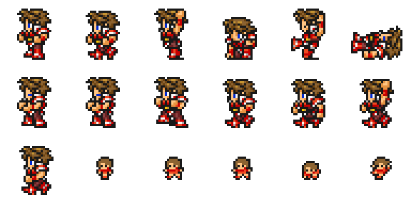 Final Fantasy Warrior Sprite