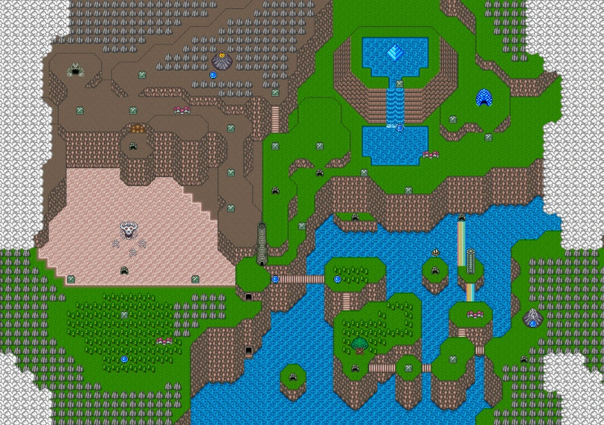Image - Mystic Quest Map 2.png | Final Fantasy Wiki | FANDOM powered by ...