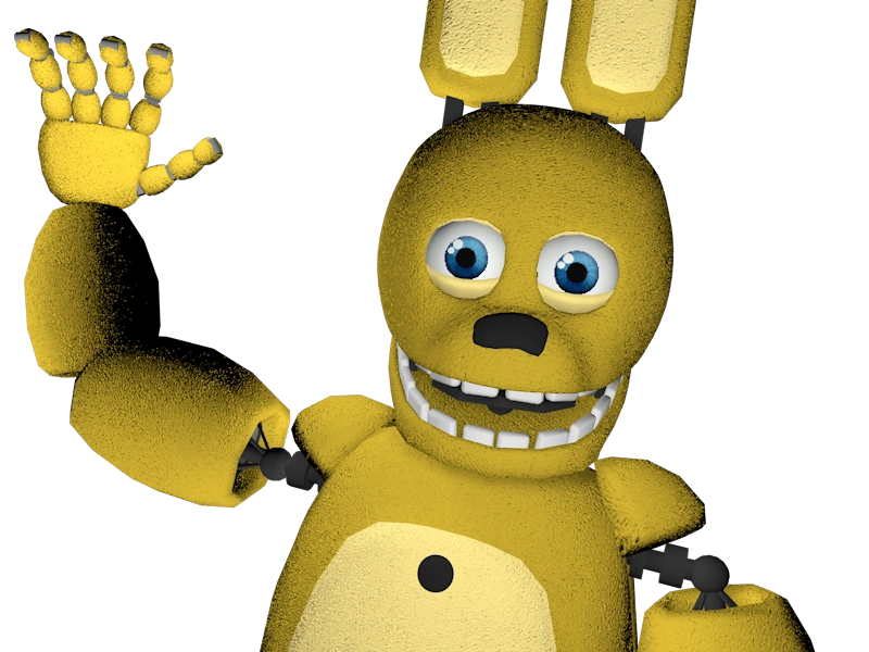 Файл:Spring bonnie by puma123642-d9ie0zt.png | Энциклопедия Five Nights ...