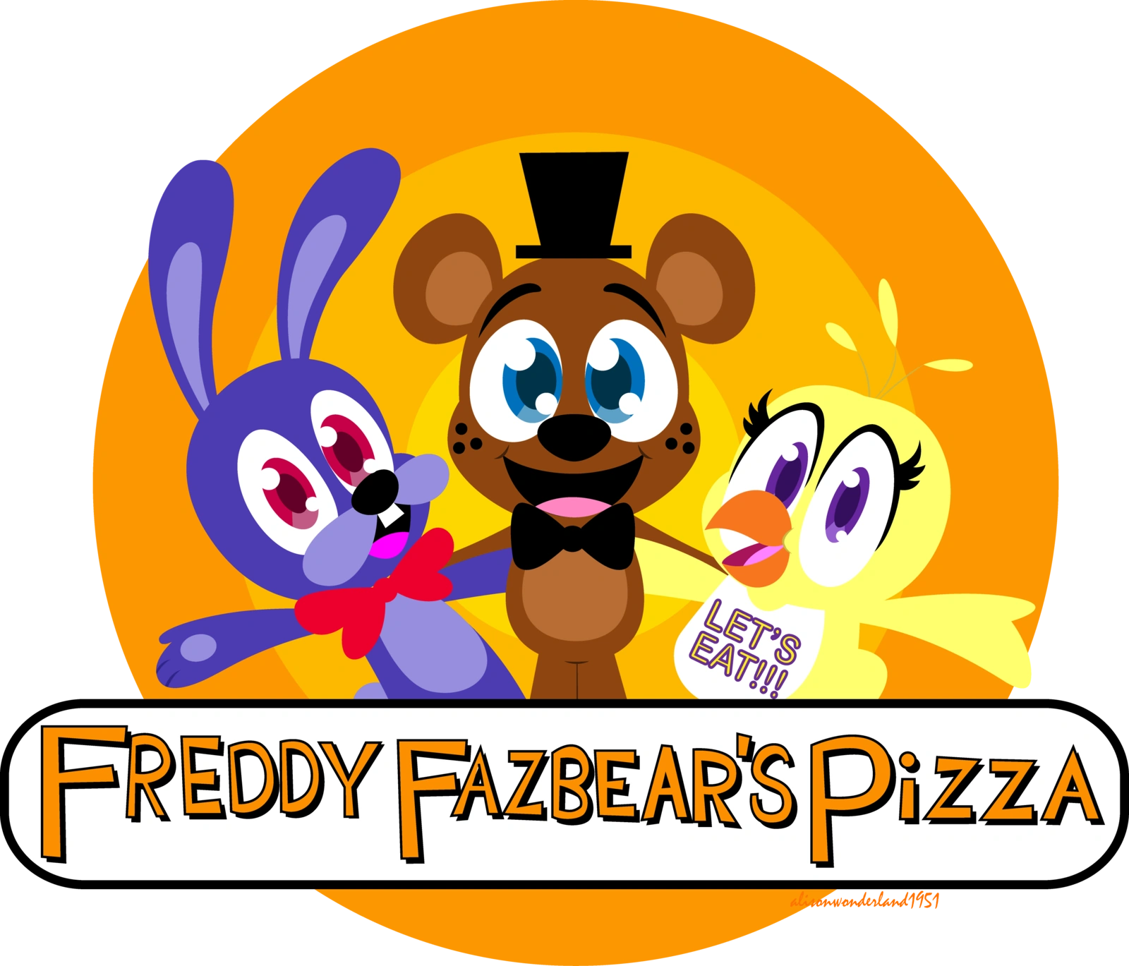 Archivo:Freddy fazbear s pizza logo by alisonwonderland1951-d7y26ap.png ...