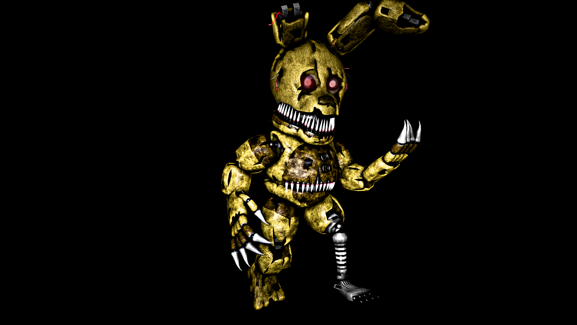 Image - Nightmare Springtrap's Full Body.png | Five Nights At Freddys ...