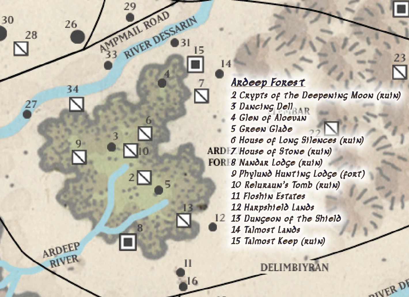 Ardeep Forest | Forgotten Realms Wiki | Fandom powered by Wikia