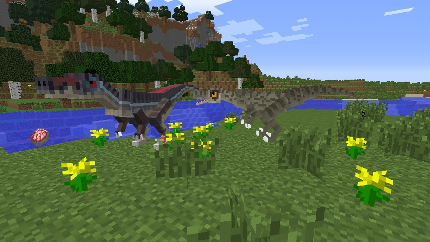 Dinosaur mob model page. - Mods Discussion - Minecraft Mods - Mapping ...