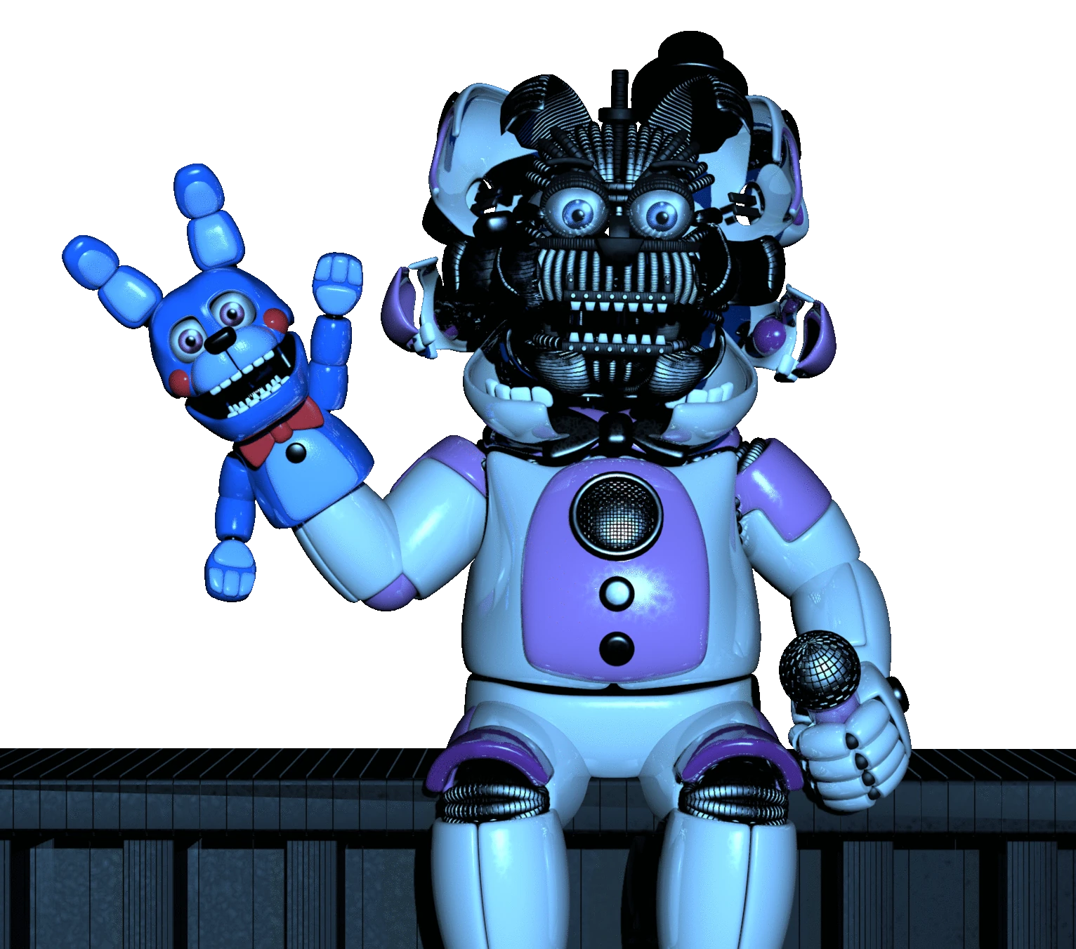 Image - Funtime Freddy Chestplate Open.gif | Five Nights at Freddy's ...