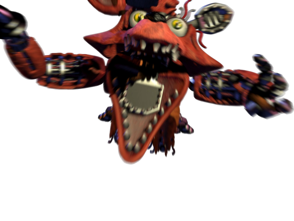 Archivo:Fnaf 2 foxy jumpscare by crueldude100-d86gxnu.png | Wiki Freddy ...
