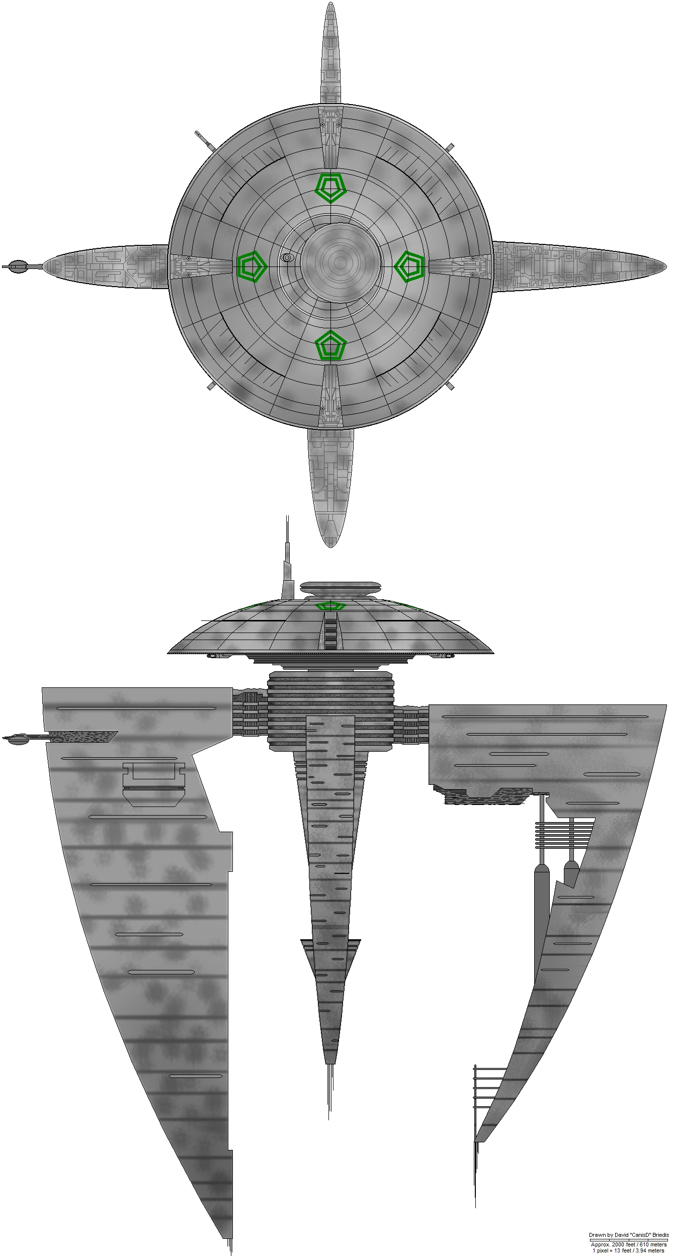 Cylon Space Station Type B (D8) | Battlestar Galactica Fanon Wiki ...