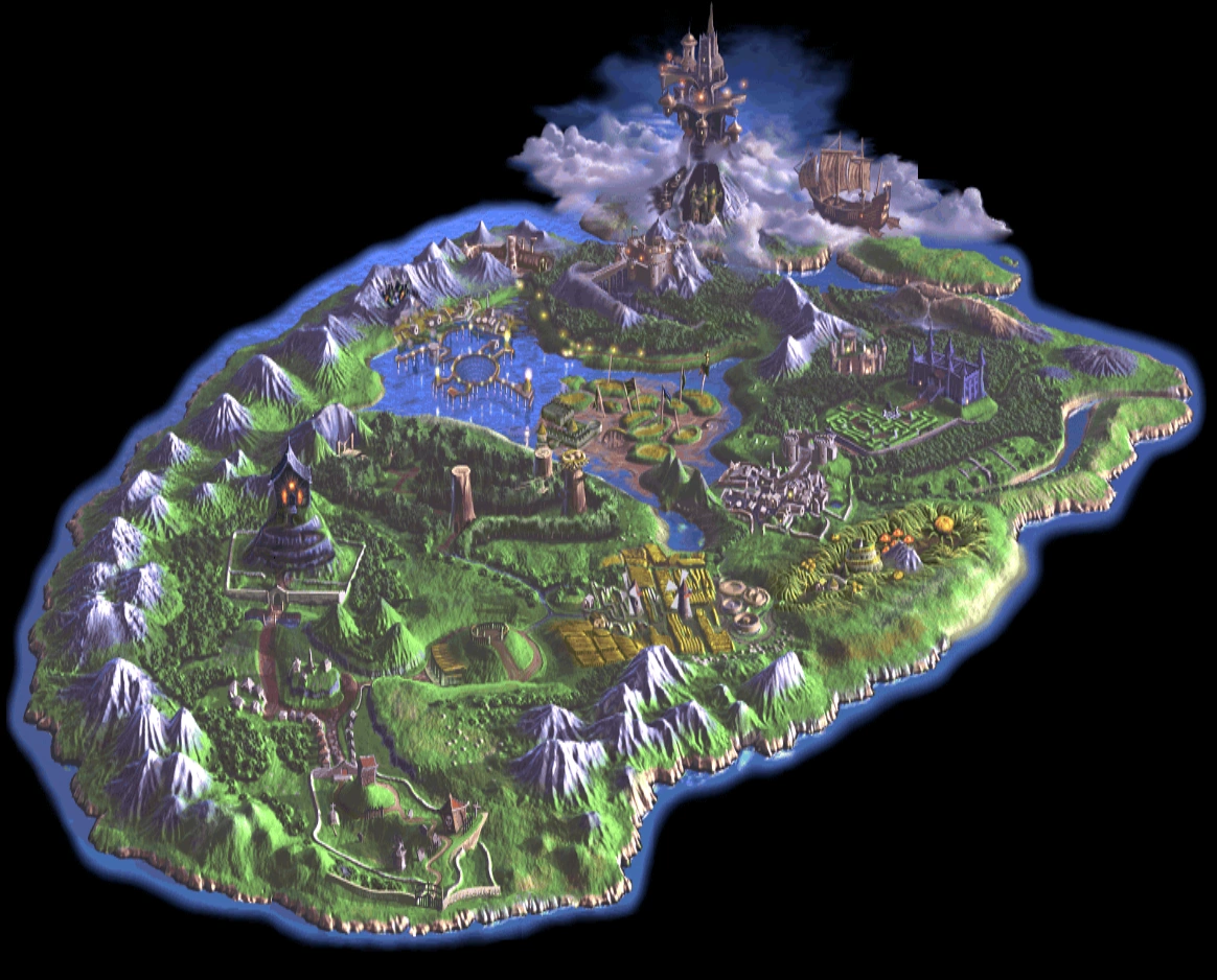 Land Map | Gallowmere Historia | FANDOM powered by Wikia