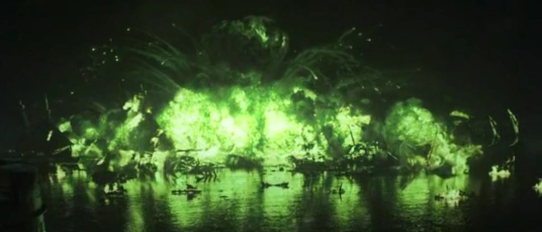 Green Explosion In Game Of Thrones