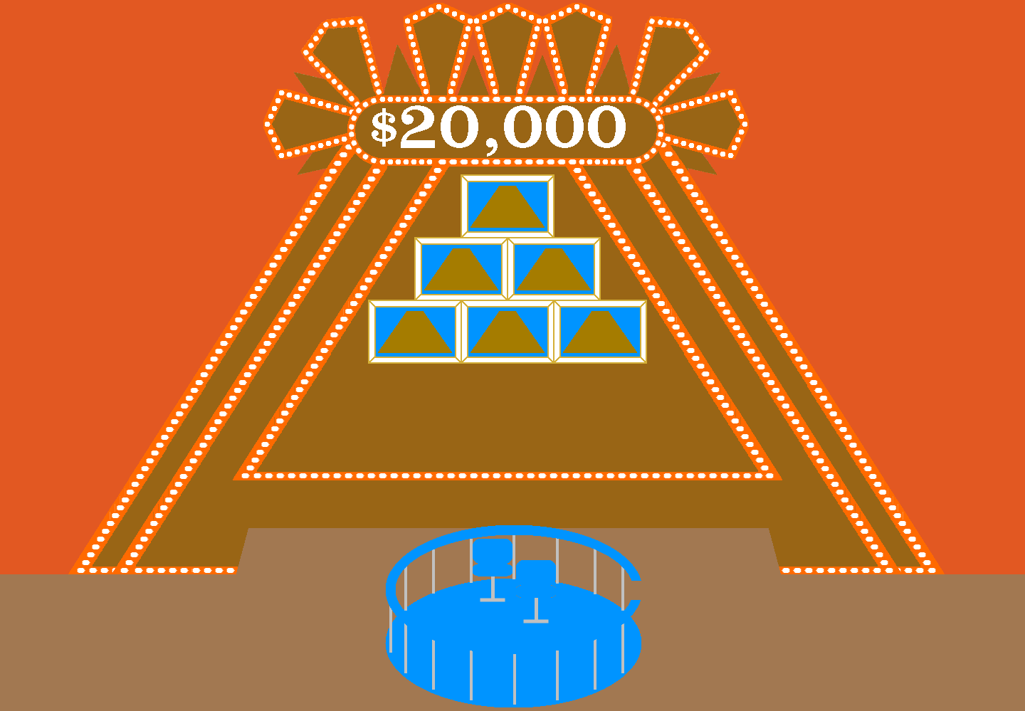 One million dollar pyramid - scopelinda