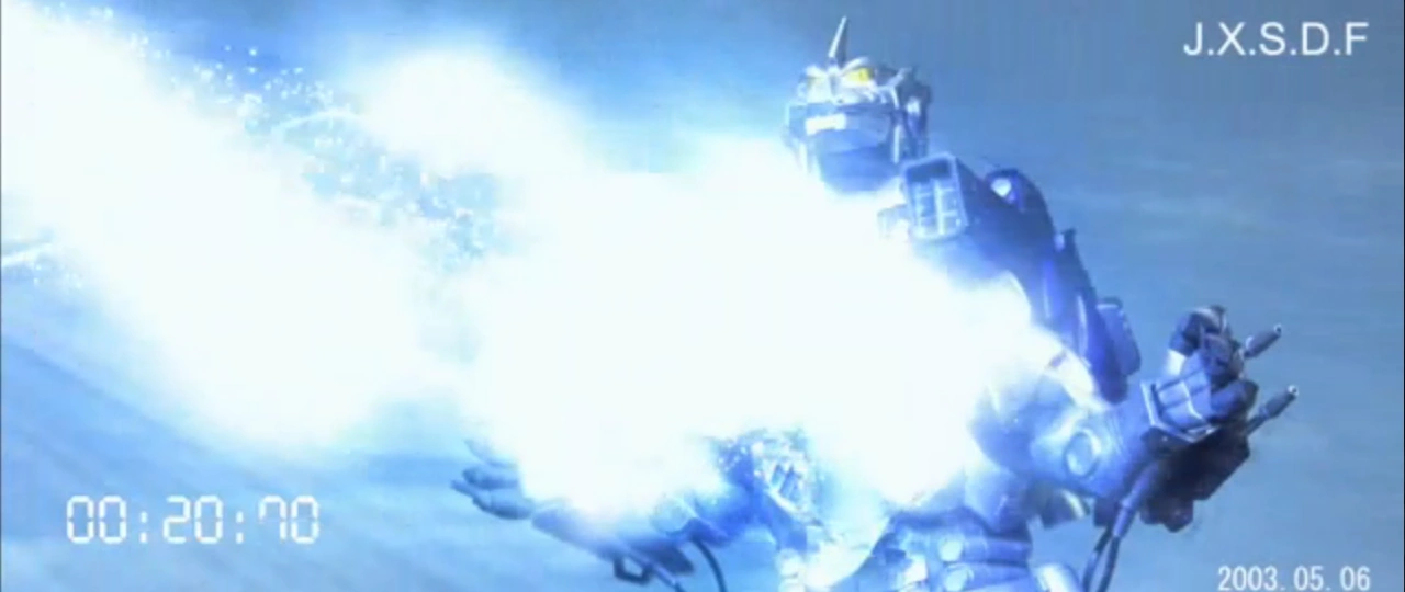 Image - Godzilla X MechaGodzilla - Kiryu Uses The Absolute Zero Cannon ...