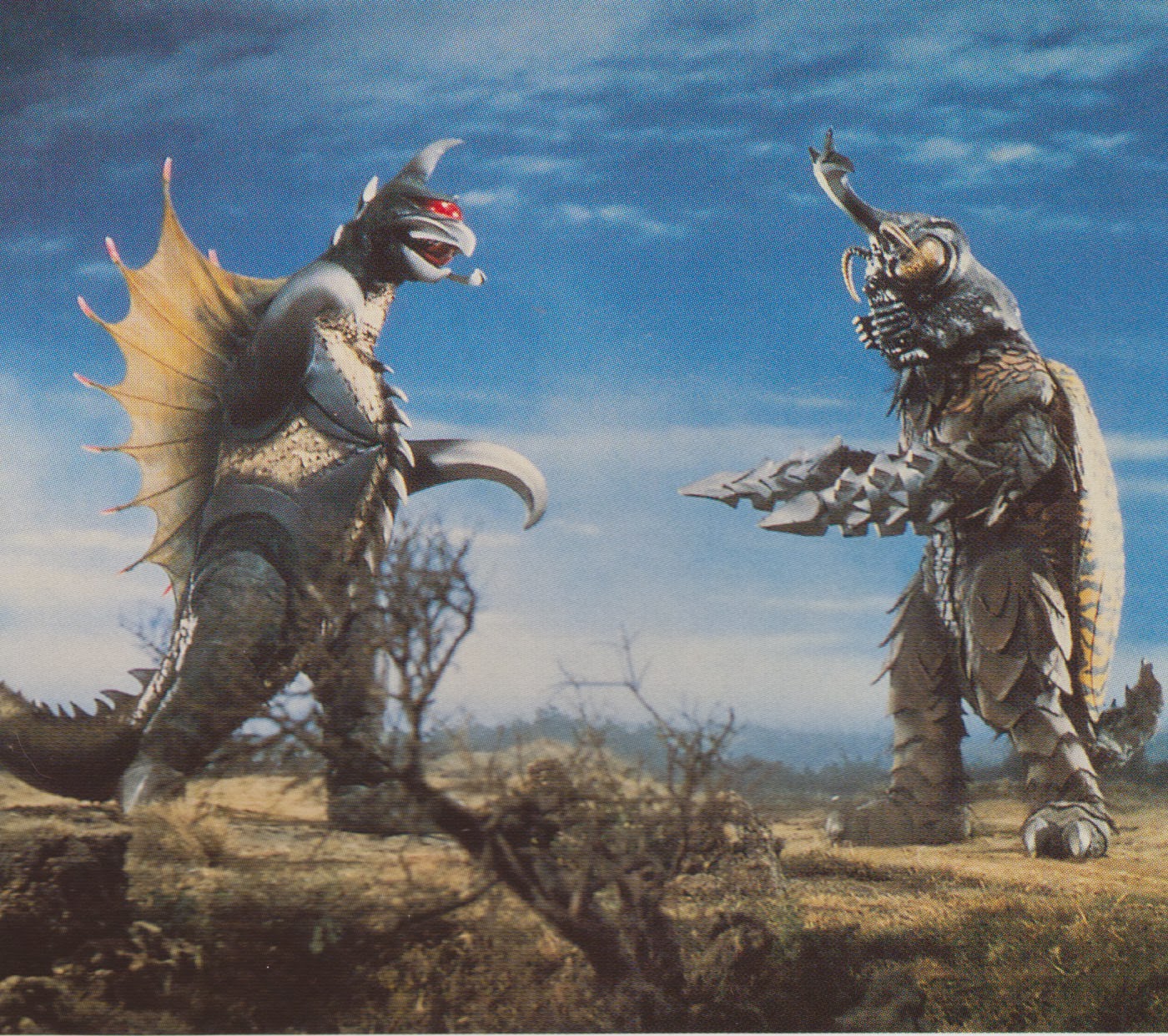 Image - GVM - Gigan and Megalon Face to Face.jpg | Gojipedia | FANDOM ... Image - GVM - Gigan and Megalon Face to Face.jpg | Gojipedia | FANDOM ...