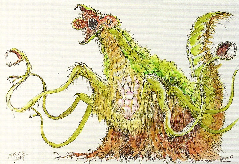 Image - Concept Art - Godzilla vs. Biollante - Biollante 6.png ...
